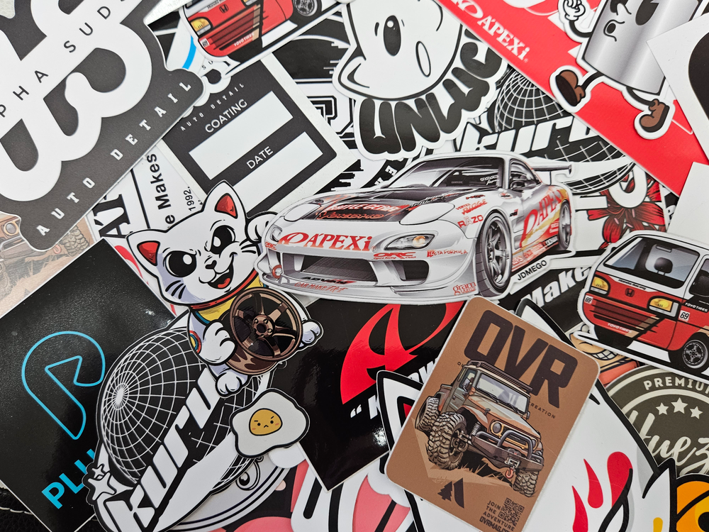 Custom Vinyl Decals, Stickers, Labels | Indoor and Outdoor Use – Upturn ...