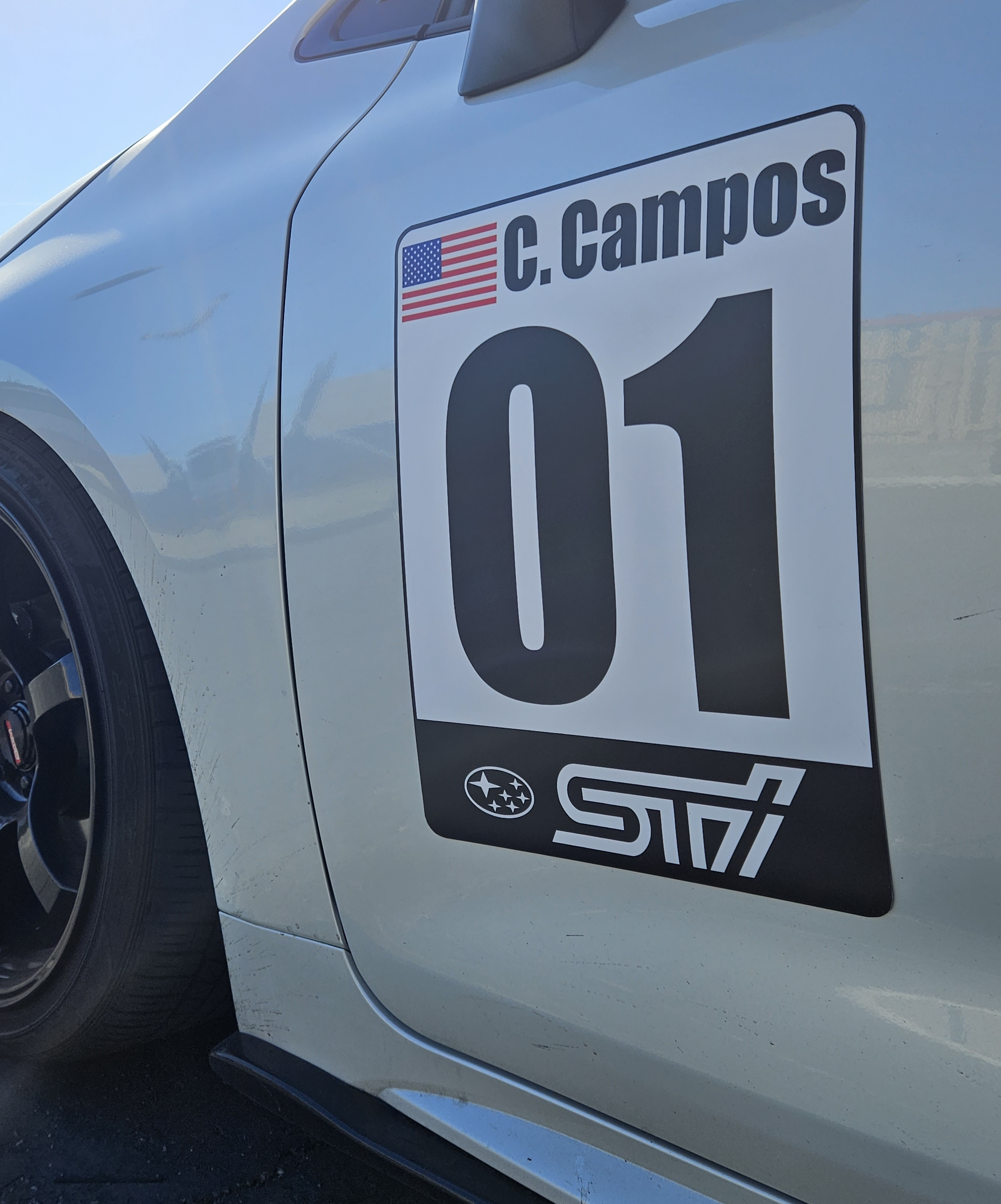 Custom Track Car Race Numbers | Magnets & Vinyl Sticker – Upturn Prints