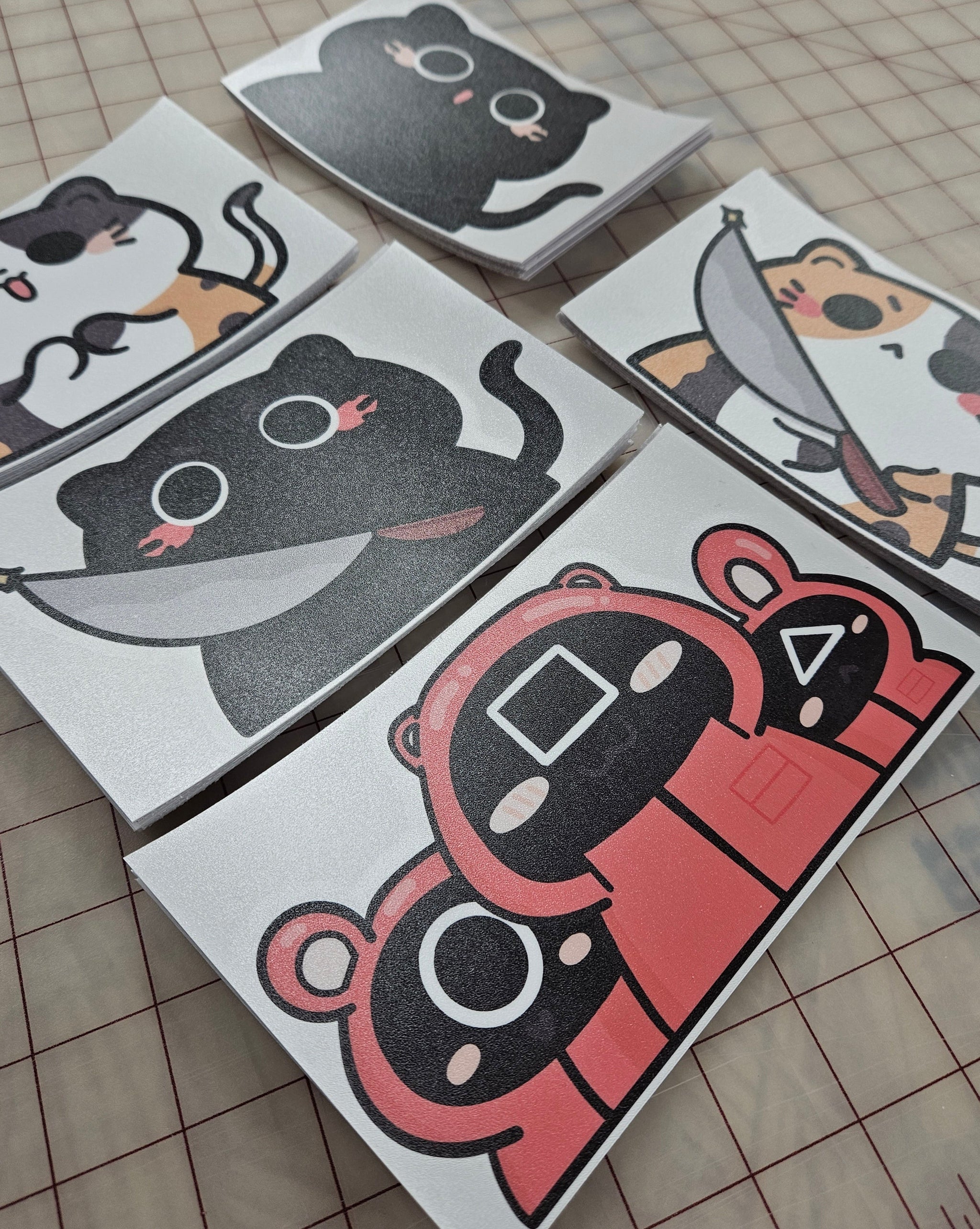Custom Peeker Stickers | Upturn Prints