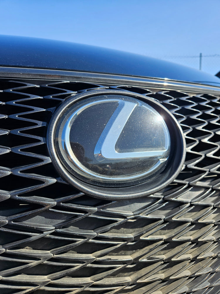 Stealth Lexus Emblem Set Vinyl Overlay Decal | Upturn Prints