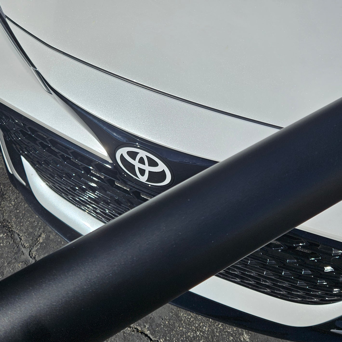 Stealth Lexus Emblem Front Vinyl Overlay Decal | Upturn Prints