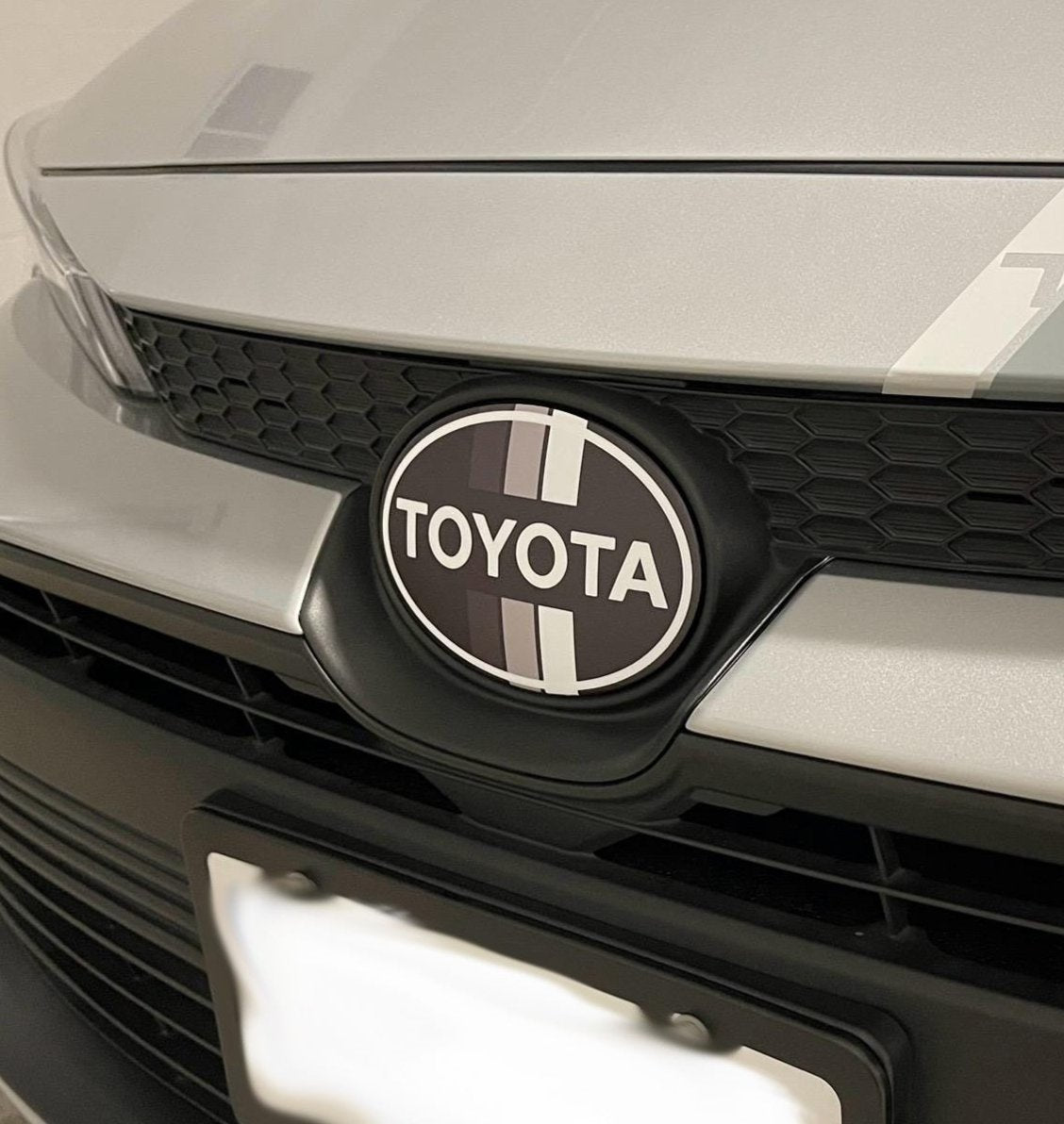 2020-2022 Vintage Toyota Corolla Sedan Front Emblem Vinyl Overlay ...