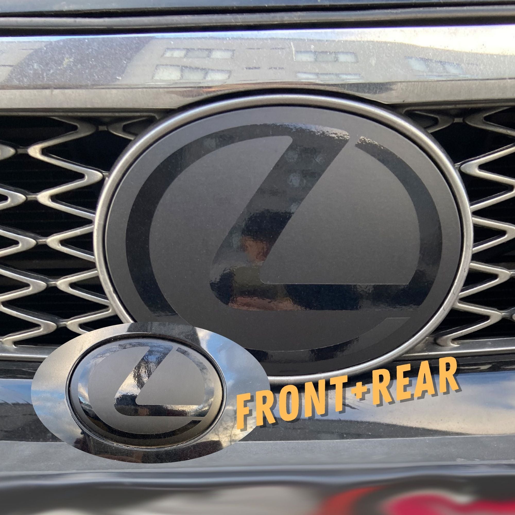2011-2017 Lexus CT200H Stealth Emblem Vinyl Decal Overlay Set | Upturn ...