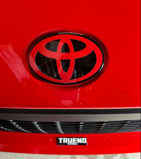2022 - 2025 Toyota GR86 Emblem Vinyl Overlay Decal Set | Upturn Prints