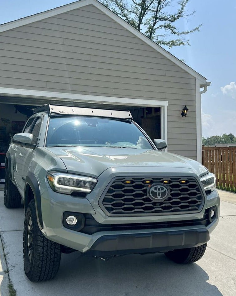 2018-2023 Toyota Tacoma Front Emblem Vinyl Overlay | Upturn Prints