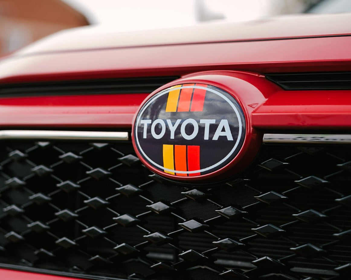 Toyota Vinyl Emblem Overlays | Tacoma, Corolla, GR86, GR Corolla, RAV4 ...